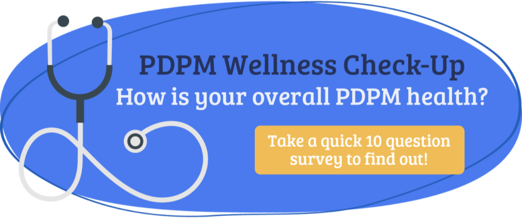 PDPM Wellness Checkup Graphic | Reliant Rehabilitation