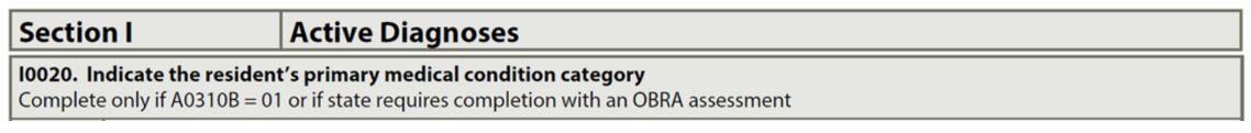 MDS Updates: Sept. 2020 | Reliant Rehabilitation